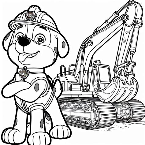 42 Paw Patrol Målarbilder För Barn Utskrivbar Pdf Gratis