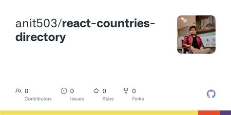 Github Anit503react Countries Directory