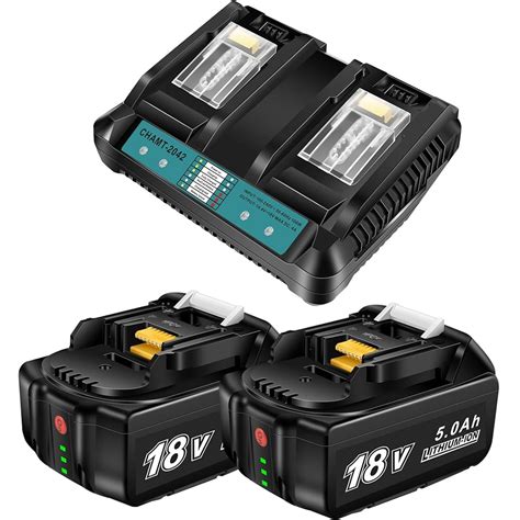 Makita 18v Battery 2 Pack 5 0ah 18v Lithium Battery For Makita Bl1830