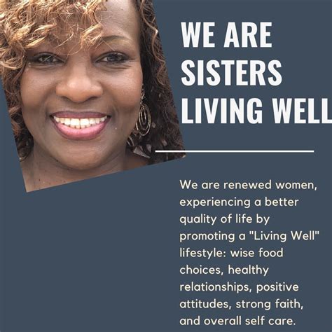 We Are Sisters Living Well