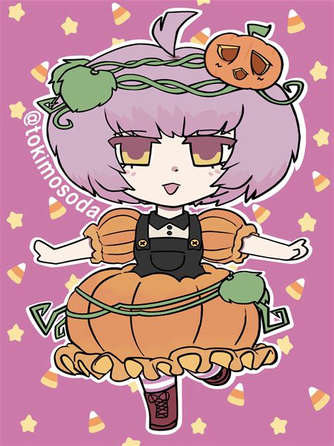Chibi Pumpkin Neko By Tokimosoda On Deviantart