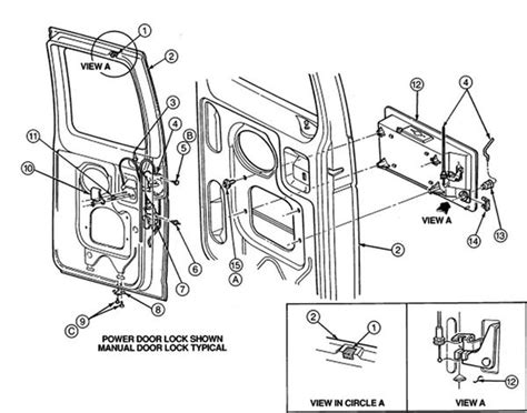 2006 Ford F150 Door Parts Diagram