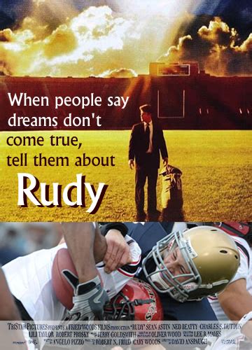 Quotes From The Movie Rudy Quotesgram