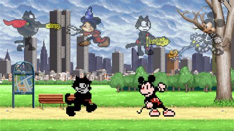 Felix The Cat Vs Mickey Mouse By Supercharlie623 On Deviantart