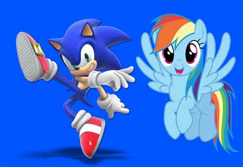 Sonic Rainbow Dash By Tailsprower72 On Deviantart