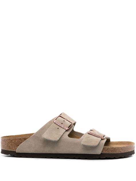 Birkenstock Arizona Slipper Suede Leather Birkenstock