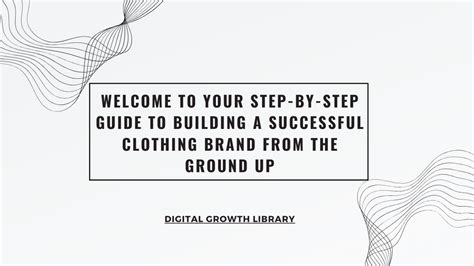 Building A Successful Clothing Brand