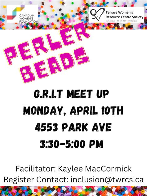 Grit Is Now Gain Perler Beads Twrcs