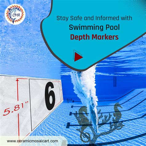 The Art And Importance Of Swimming Pool Depth Markers At Ceramic Mosaic