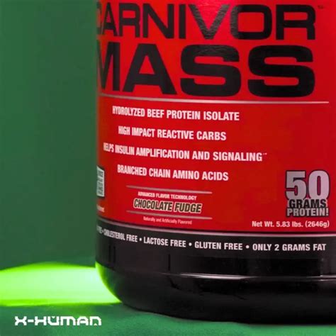 Proteína Carnivor Mass 57 Lb Musclemeds Xhuman