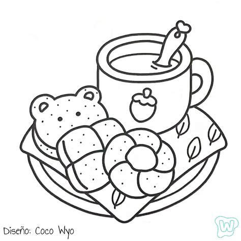 Cute Cozy Coloring Pages