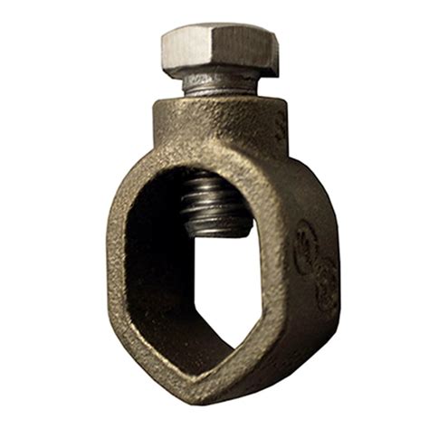 Sigma Proconnex 58 In Bronze Grounding Clamp Conduit Fittings 49163 At
