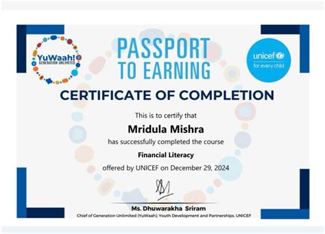 Mridula Mishra On Linkedin Financialliteracy Continuouslearning