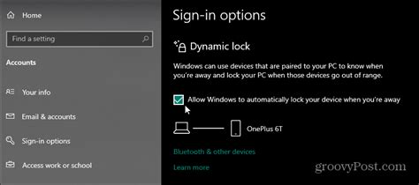 How To Use Windows 10 Dynamic Lock To Secure Your Pc