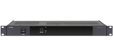 Biamp Revamp1120t Class D Amplifier 1 X 120 Watts 70100 Volts Or Rms