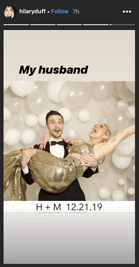 Hilary Duff Shares Her First Wedding Photo After Marrying Matthew Koma