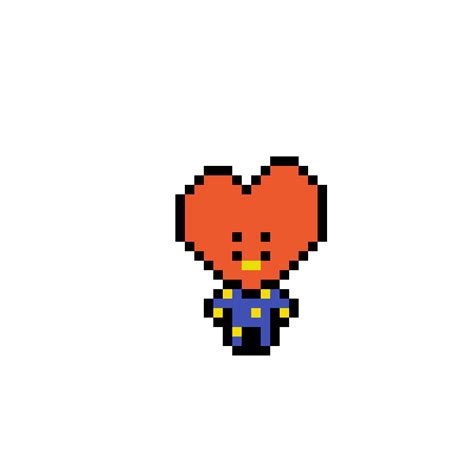 Editing Bt21 Pixel Art For Edi Do Not Delete Free Online Pixel