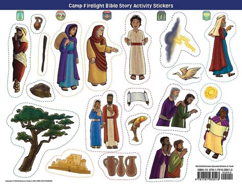 Vacation Bible School Vbs 2024 Camp Firelight Bible Story Activity