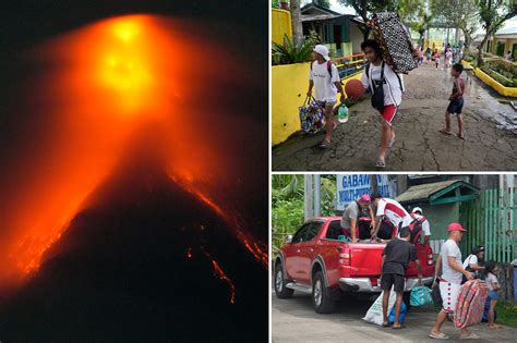 Philippines Evacuates People Near Mayon Volcano Due To Fear Of Eruption