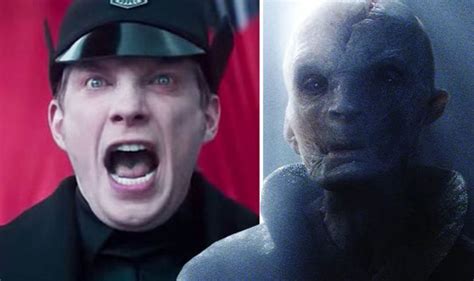 Star Wars Last Jedi Snoke To Be Challenged By Hux ‘he Wants Crown Films Entertainment