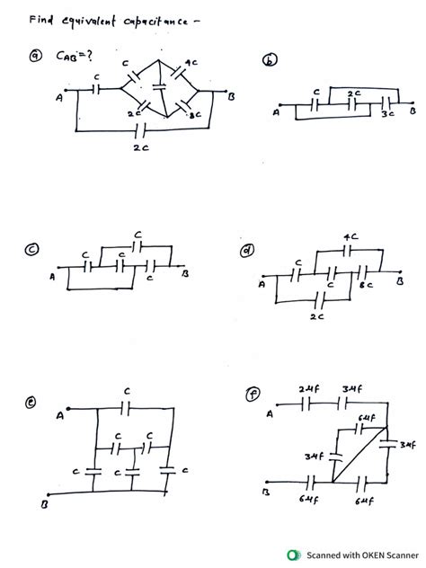 Capacitor Problems Pdf
