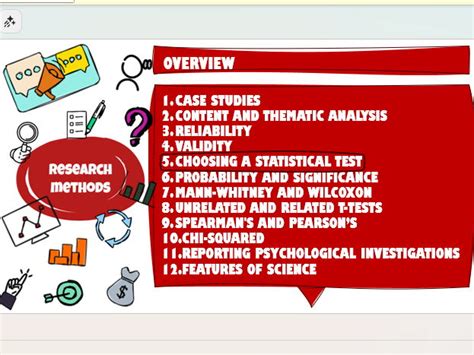 Choosing A Statistical Test Complete Lesson Aqa A Level Psychology