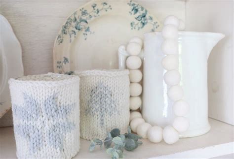 Knit Candle Cozy Free Pattern A Box Of Twine