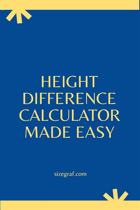Height Difference Calculator Made Easy In 2025 Helping People
