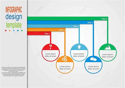 Workflow And Diagram Infographic Template For Illustration Purposes Vector Image Sequence