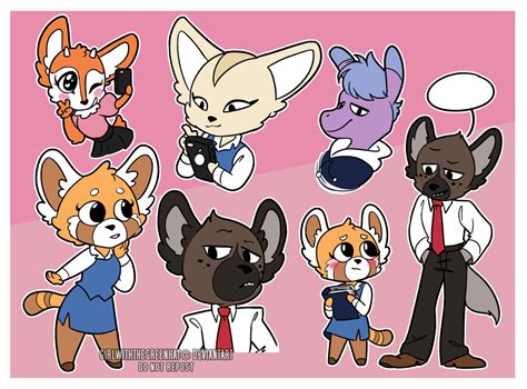 Aggretsuko By Cozylittleartblog On Deviantart