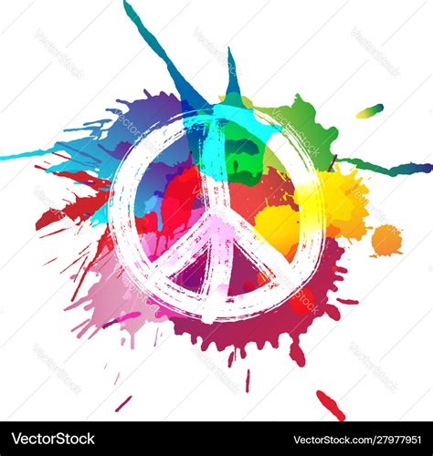 Colorful Peace Symbols