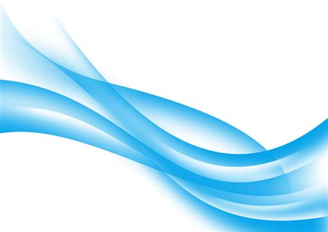 Simple Light Blue Wave Abstract Background 63196976 Png