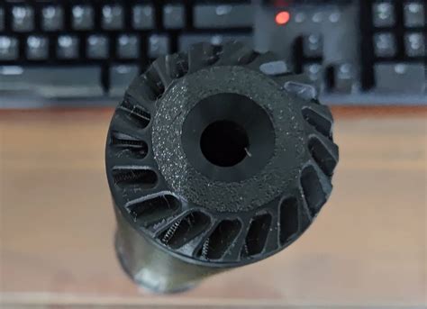 🔫 Airgun Suppressor Realistic Internal Baffle Design For Airgun D2