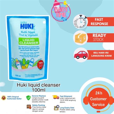 Jual Sabun Botol Minum Dot Huki Huki Lc Liquid Cleanser 100 Ml Shopee Indonesia