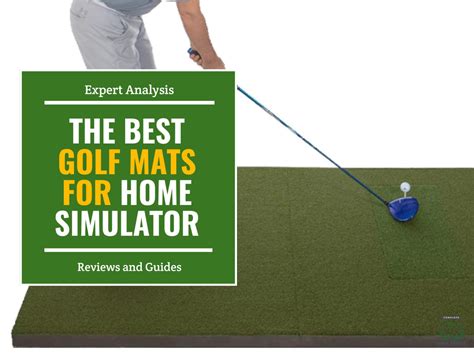 10 Best Golf Mats For Home Simulator [2025 Reviews And Guide]