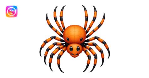 Cute Spider Emoji Ai Emoji Generator