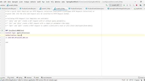 client in intellij idea code editor youtube