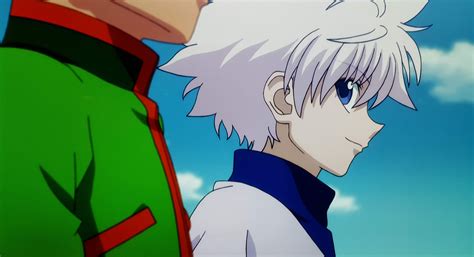 Killua Looks At Gon Hunter X Hunter Killua Anime