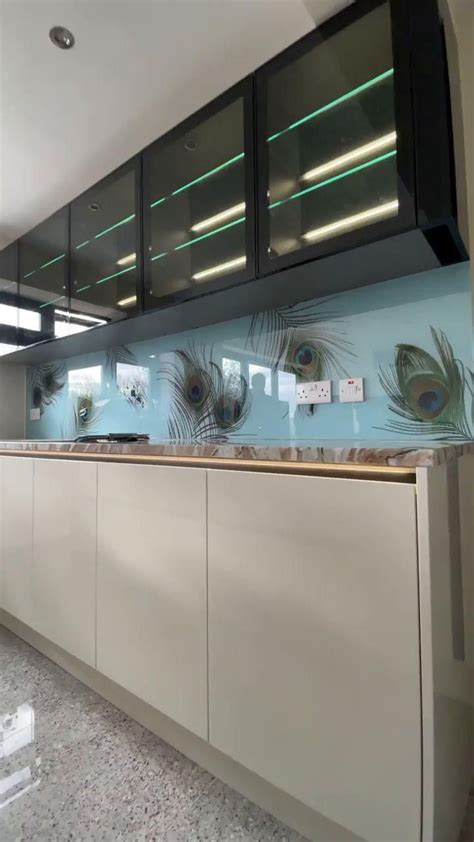 Printed Peacock Splashbacks Artofit