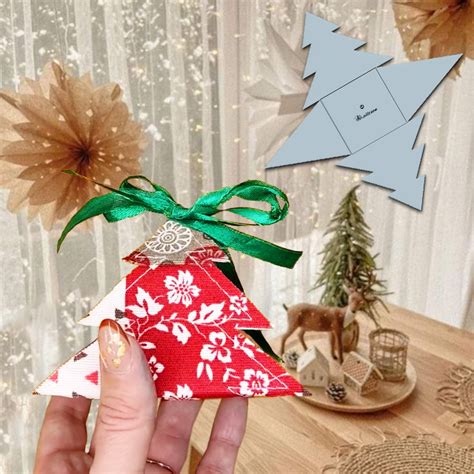 Christmas Tree T Box Template Set With Instructions