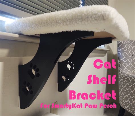 Cat Shelf Bracket For Smartykat Paw Perch Or Build Your Own By Dork