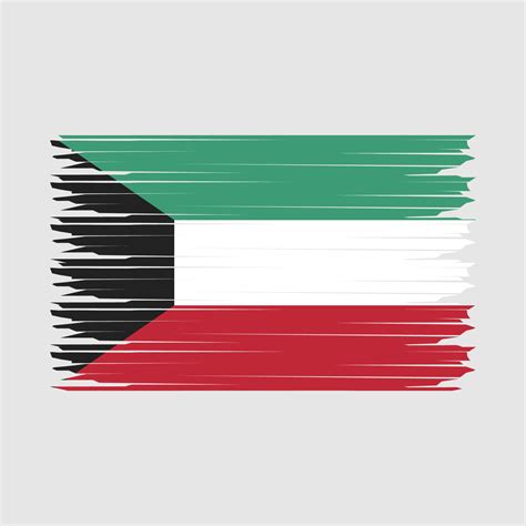 Kuwait Flag Illustration 21670017 Vector Art At Vecteezy
