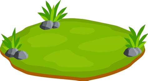 Grass Mound Vector Art Icons And Graphics For Free Download