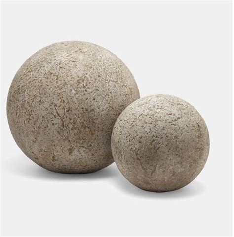 Decorative Stone Spheres For Your Backyard