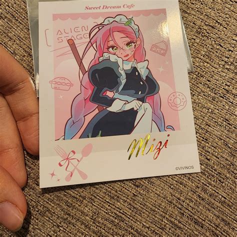 Alien Stage Sweet Dreams Cafe Card Depop