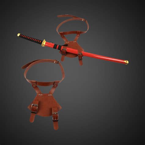 Katana Sword Holder Belt And Shoulder Strap Single Double Triple