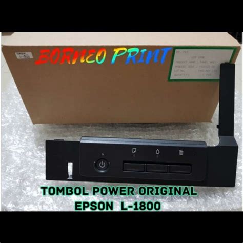 Jual Switch Tombol Power On Off Epson L L New Original Di Seller Gondola Storee