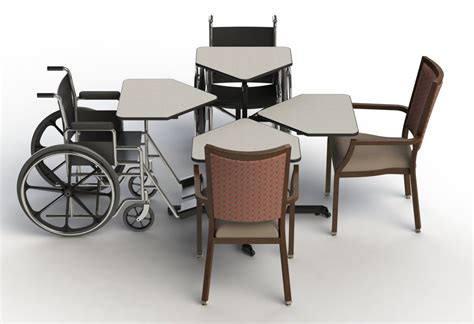 Wheelchair Accessible Extendable Dining Table Extendable Dining Table
