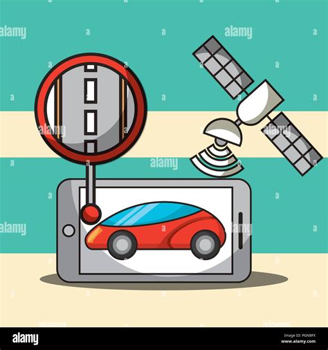 Autonomous Car Concept Stock Vector Image And Art Alamy