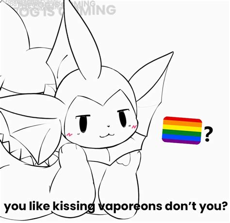 Nathan S On Twitter You Like Kissing Vaporeons Don T You